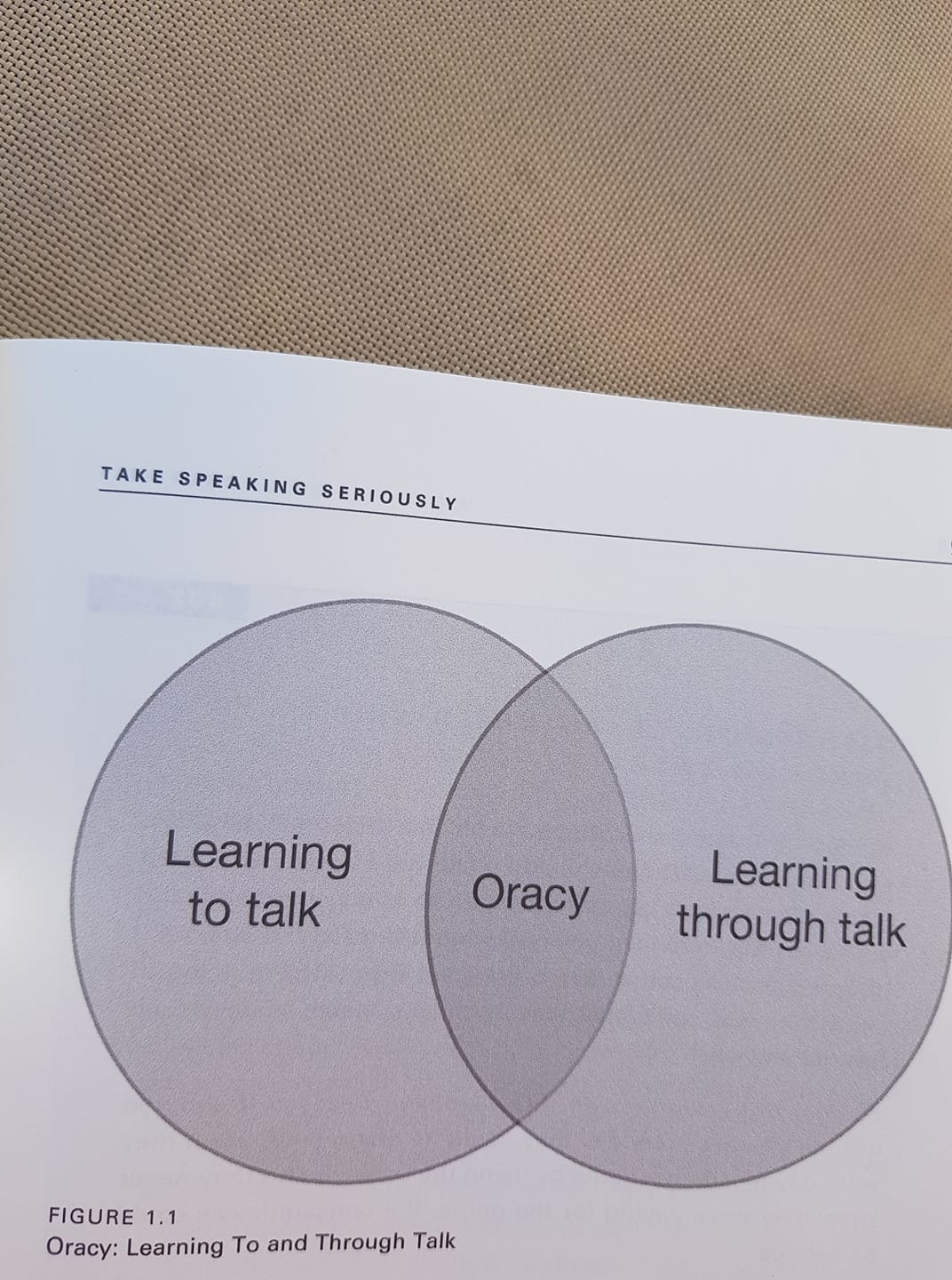 Learning to and through talk - Teach My Child