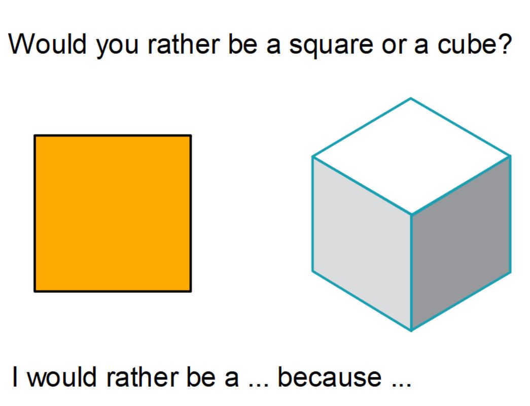 'Would you rather...' activity - using Oracy to explore mathematical ...